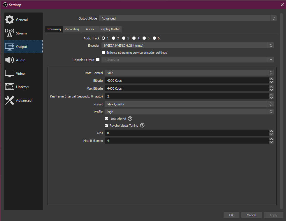 How to Connect OBS Live Streaming Software to Endavo Live Event Servers